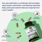 1500 mg Saw Palmetto supplement