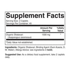 1500 mg Shatavari vitamin A supplement