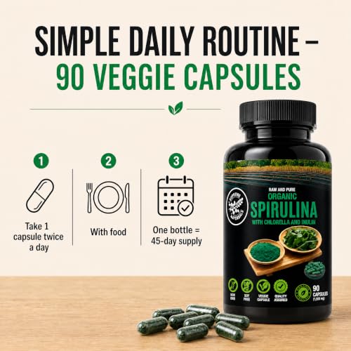 1500 mg spirulina per serving