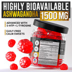 1500 mg stress relief gummies