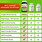 1500 mg Tongkat Ali supplement