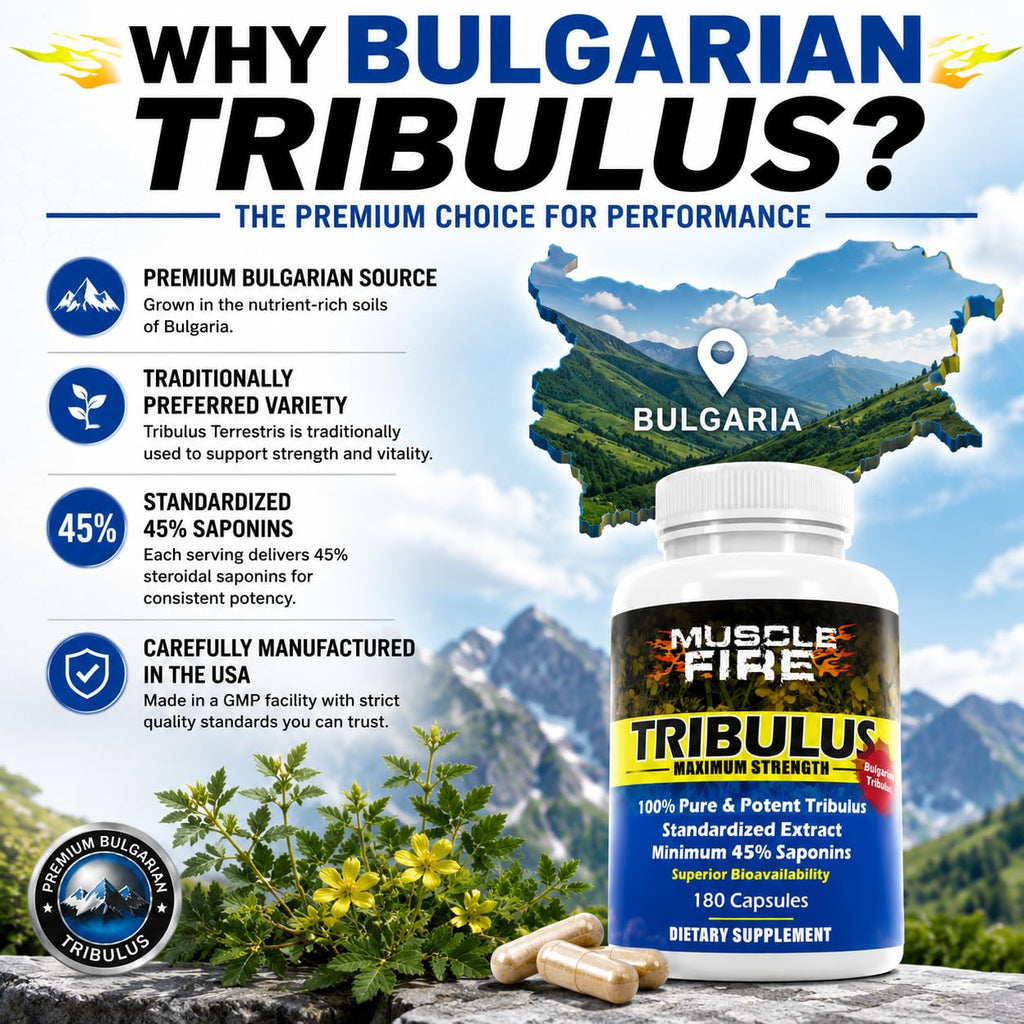 1500 mg Tribulus for muscle support
