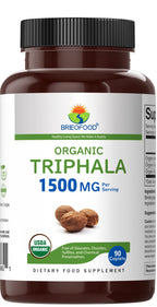 1500 mg triphala for digestive health