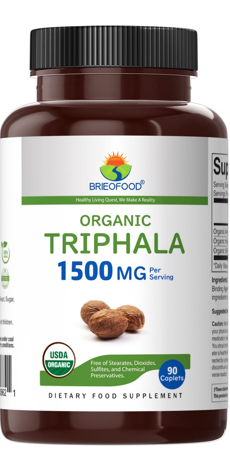1500 mg triphala for digestive health
