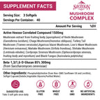 1500 mg turkey tail mushroom benefits