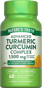 1500 mg turmeric curcumin supplement