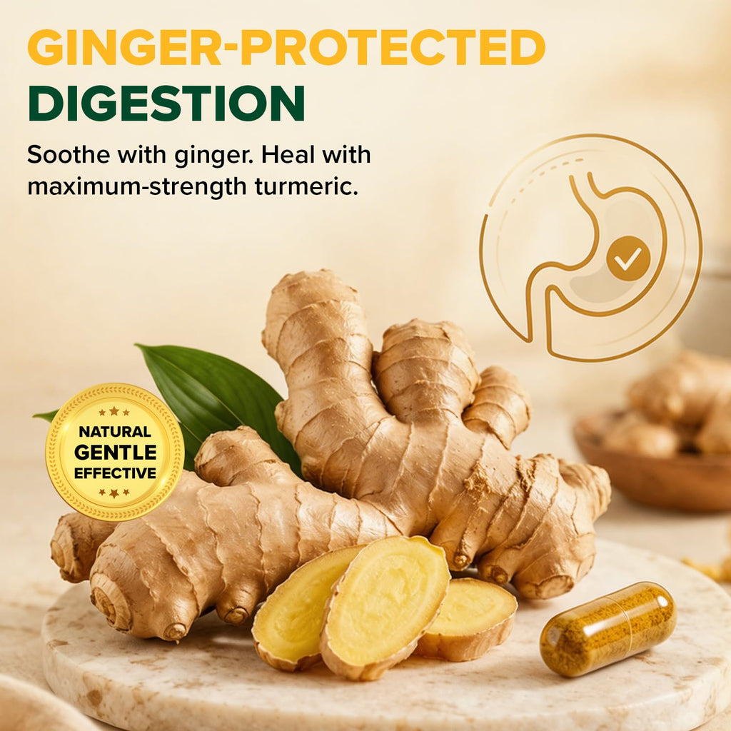 1500 mg turmeric ginger capsules