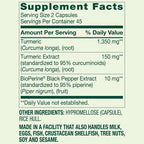 1500 mg turmeric supplement for wellness