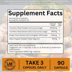 1500 mg turmeric with black pepper