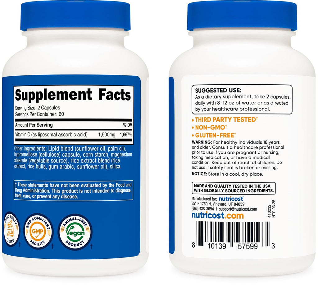 1500 mg vitamin C for immunity