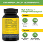 1500 mg vitamin C supplement