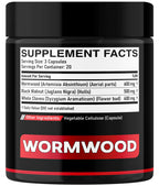 1500 mg wormwood multivitamin capsules