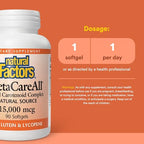 15000 mcg Vitamin A supplement