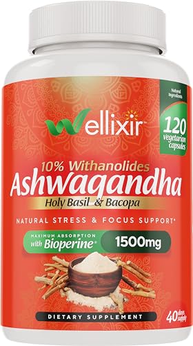 1500mg ashwagandha capsules for wellness