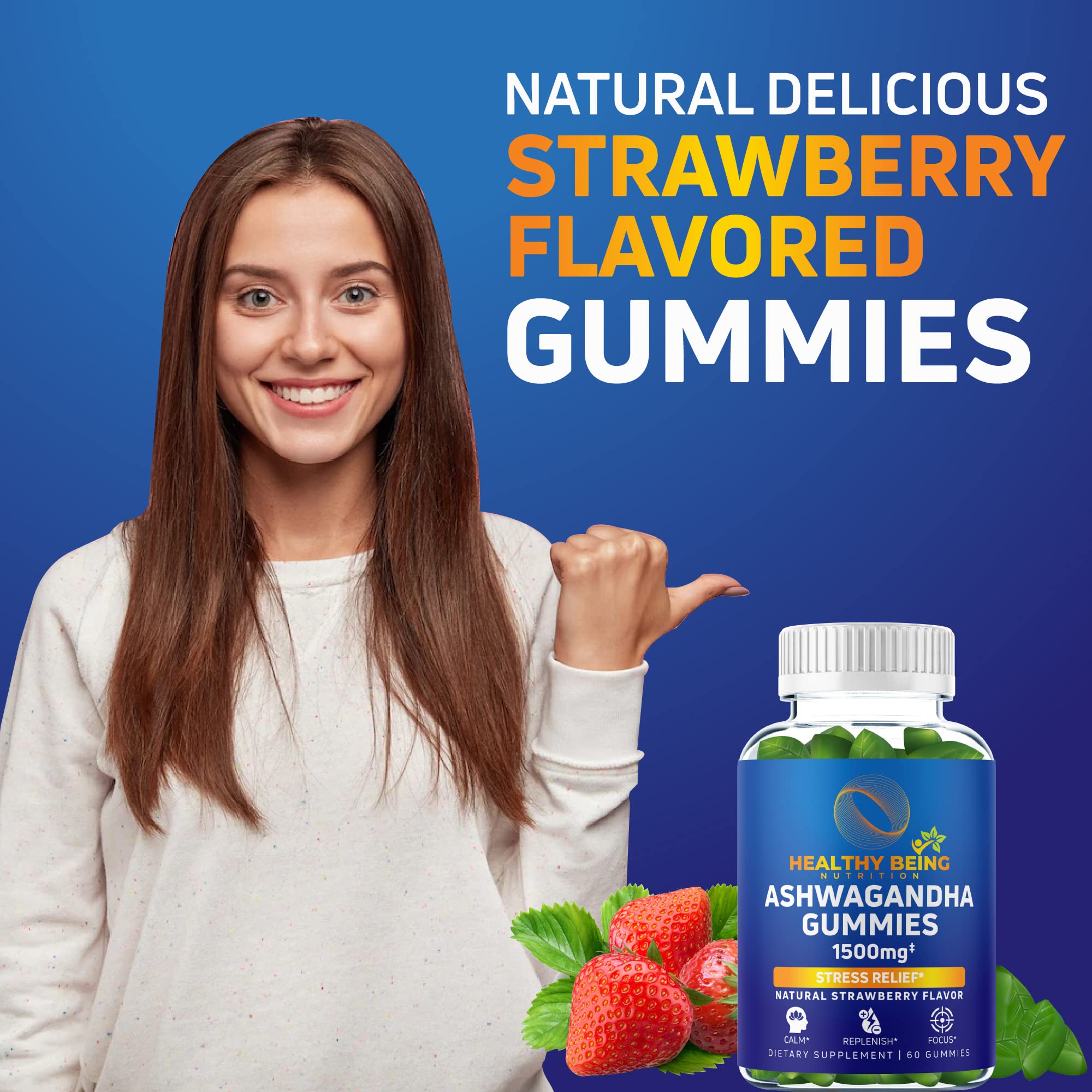 1500mg ashwagandha gummies for wellness