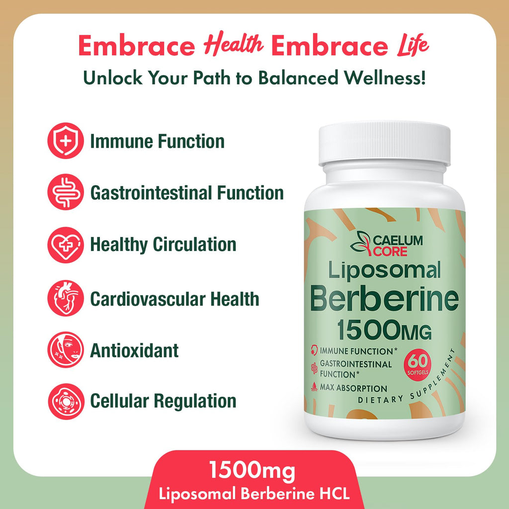 1500mg berberine for men and women