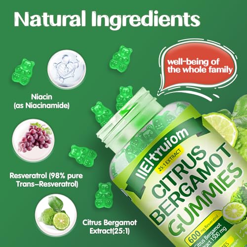 1500mg Citrus Bergamot Gummies benefits