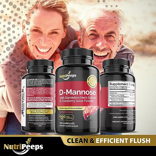 1500mg D-Mannose for men and women