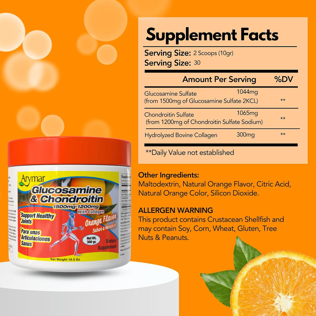 1500mg glucosamine chondroitin supplement