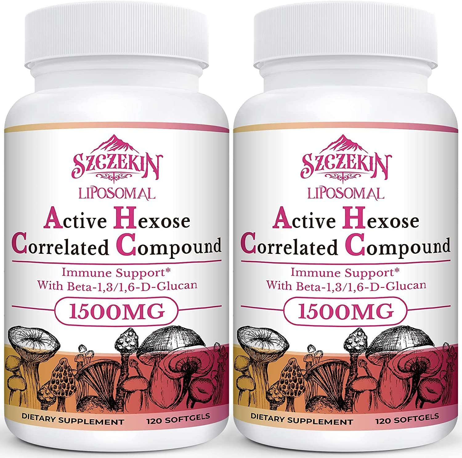 1500mg liposomal mushroom supplement