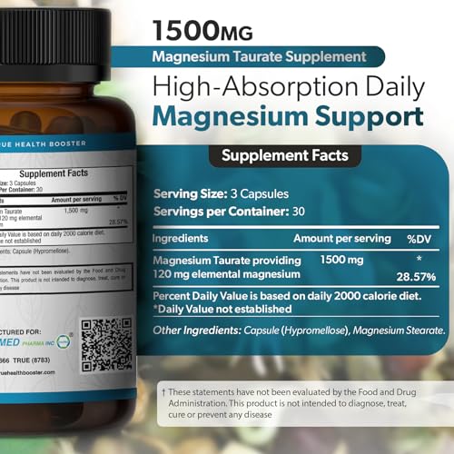 1500mg magnesium for total relief