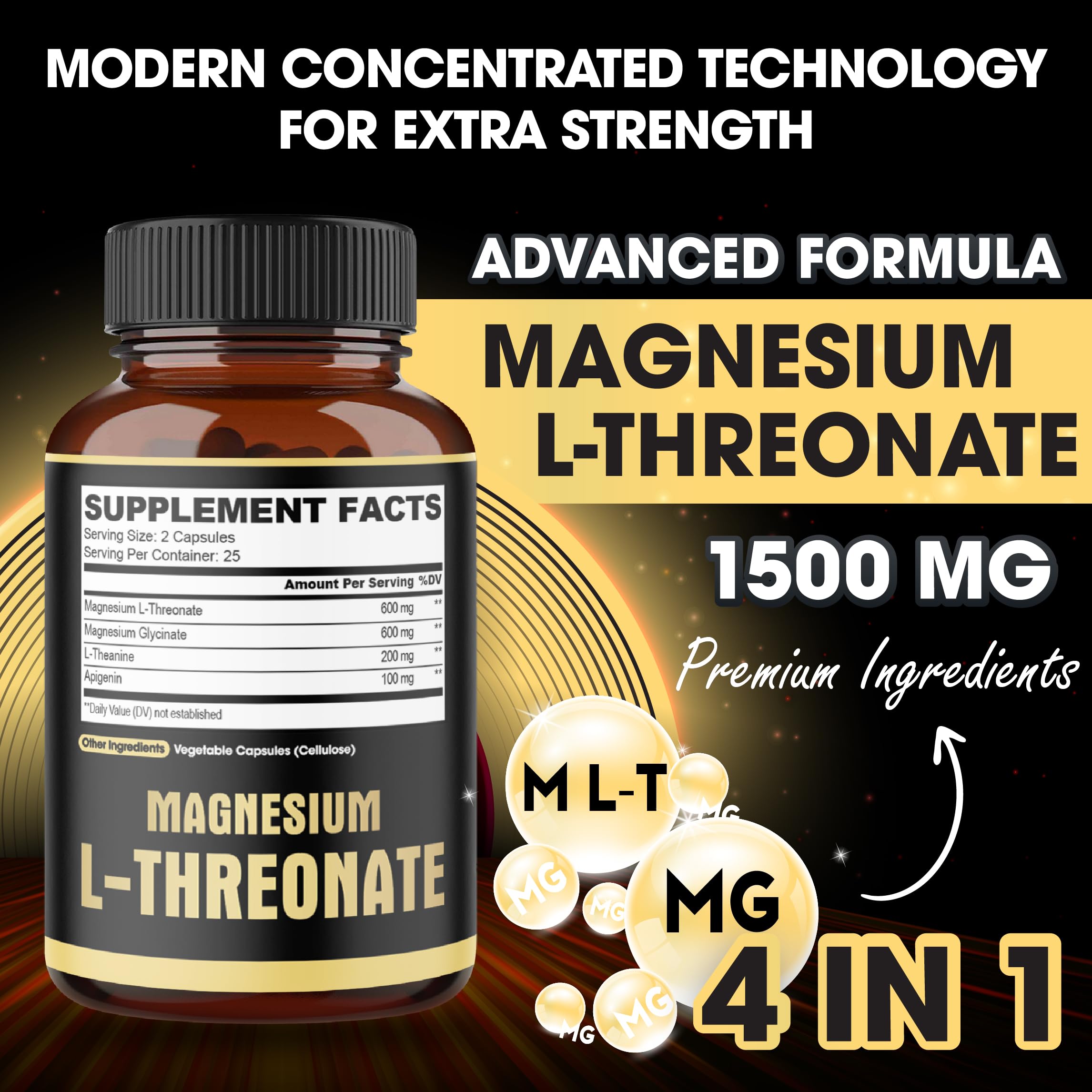 1500mg magnesium L-Threonate benefits