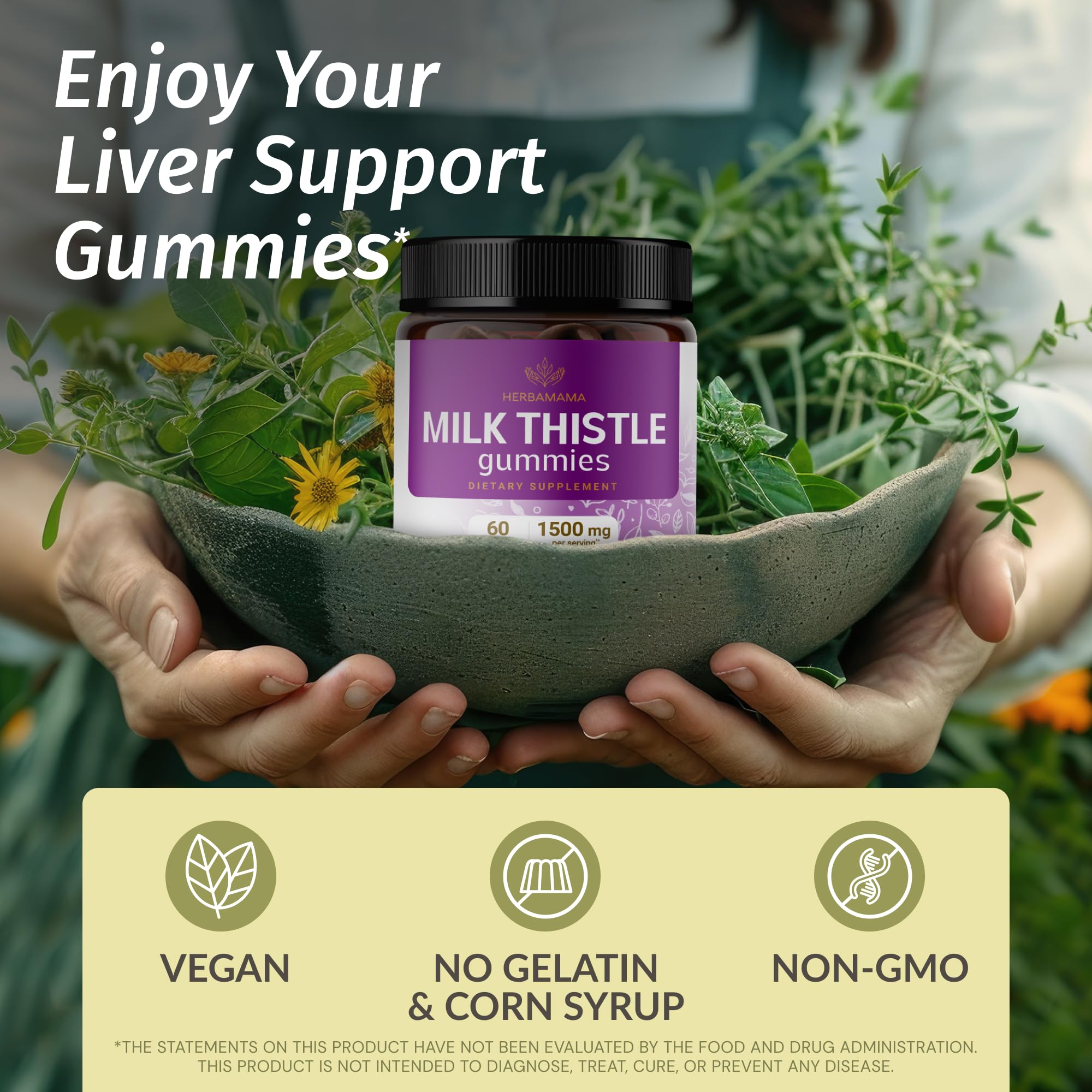 1500mg milk thistle antioxidant support