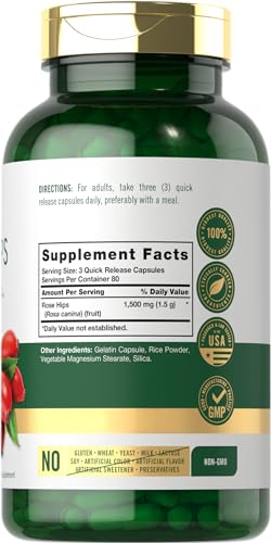 1500mg rose hips health benefits