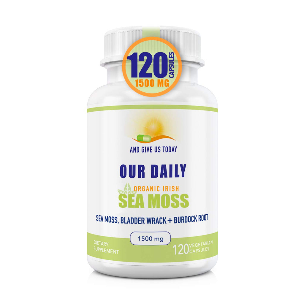 1500mg sea moss capsules for wellness