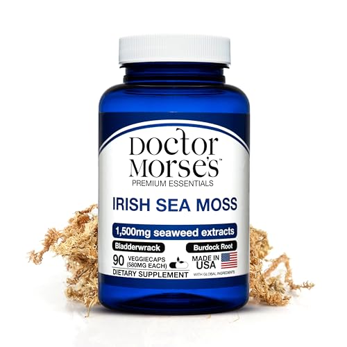 1500mg sea moss capsules for wellness
