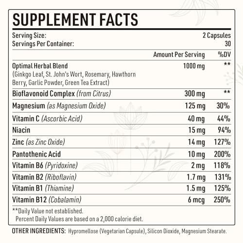 1500MG tinnitus support capsules