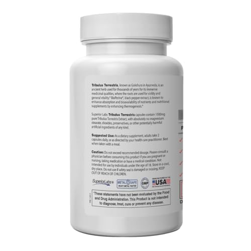 1500mg tribulus for optimal health