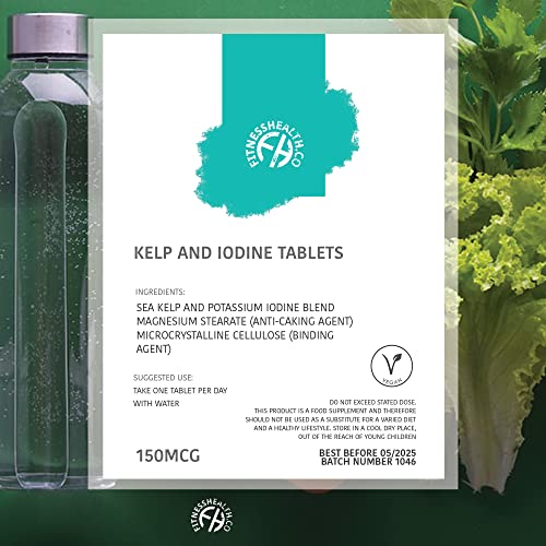 150MCG iodine for daily wellness