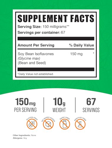 150mg isoflavones for hormonal balance