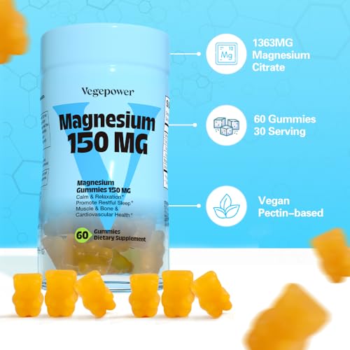 150mg magnesium gummies for adults