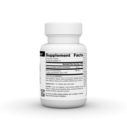 150mg pine bark extract tablets