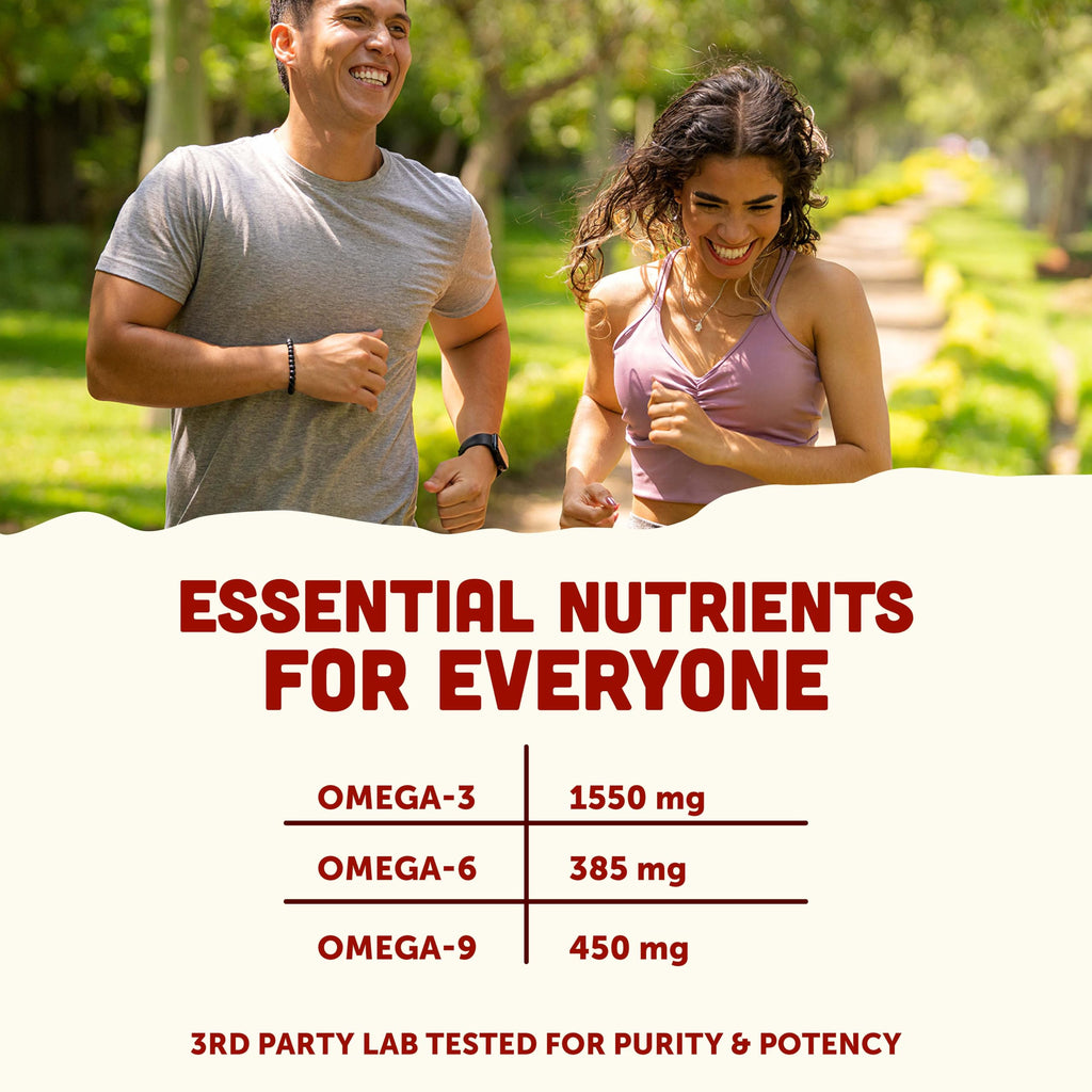 1550mg ALA flax seed oil