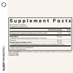 15B CFU probiotics for better sleep