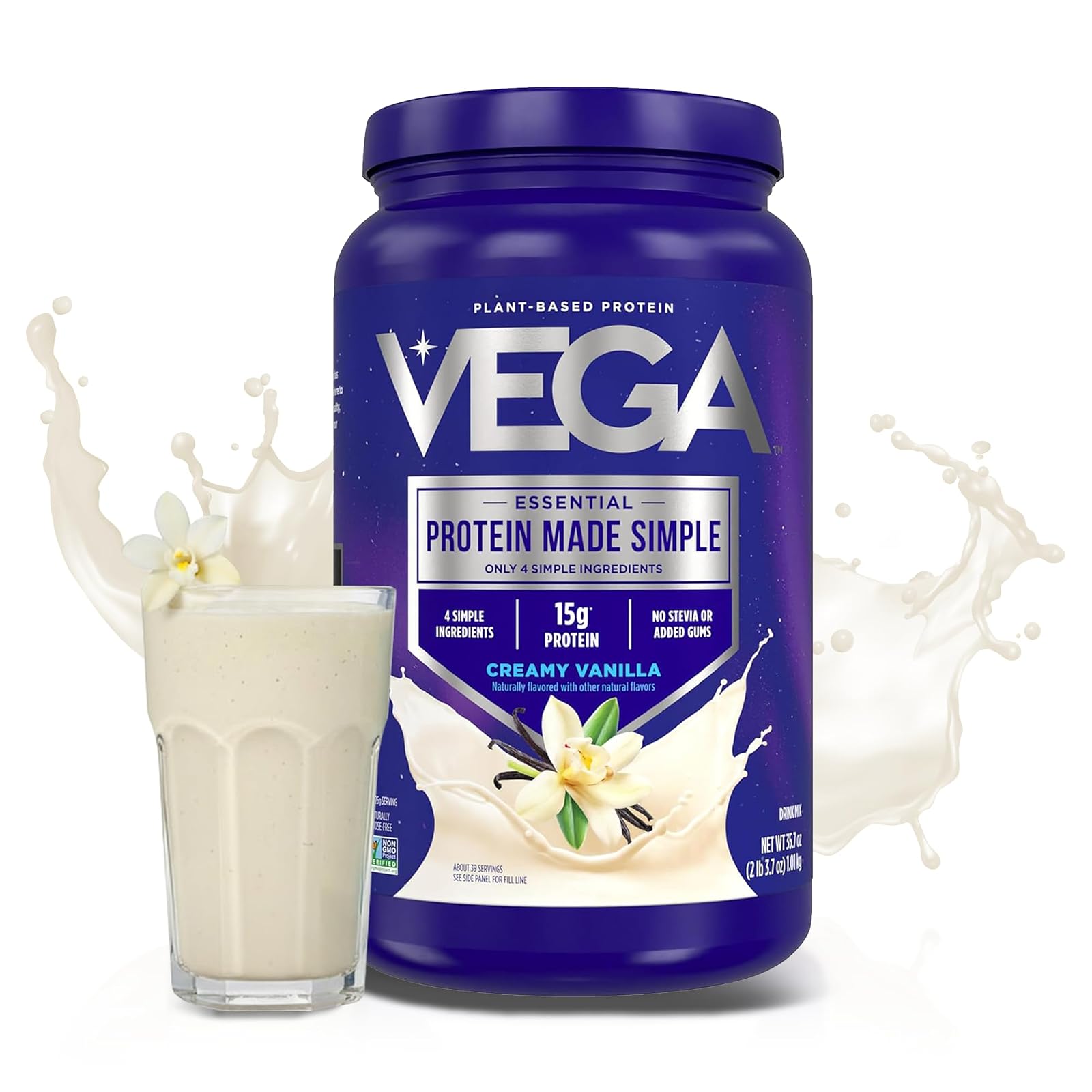 15g protein per serving vanilla