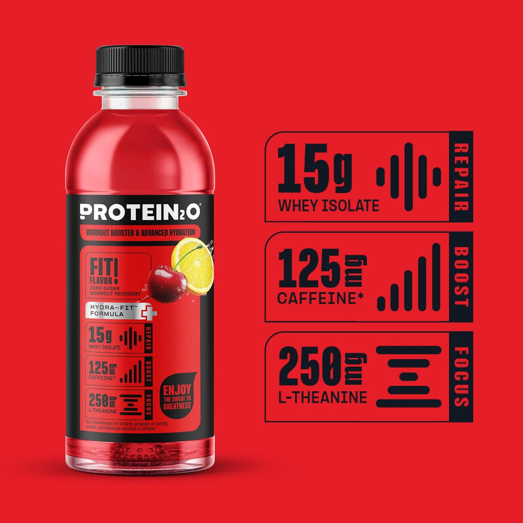 15g whey protein per bottle