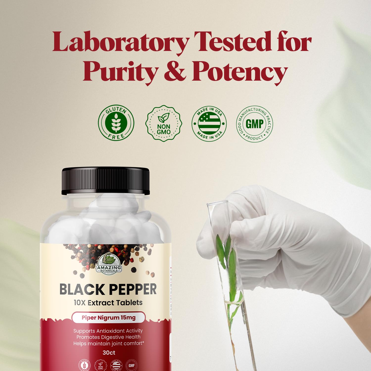 15mg piper nigrum health benefits
