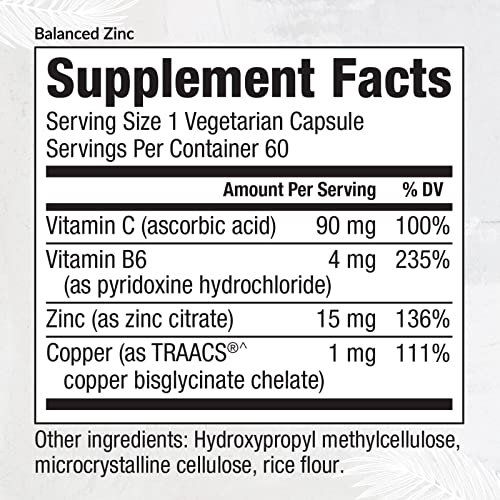 15mg zinc supplement for better health
