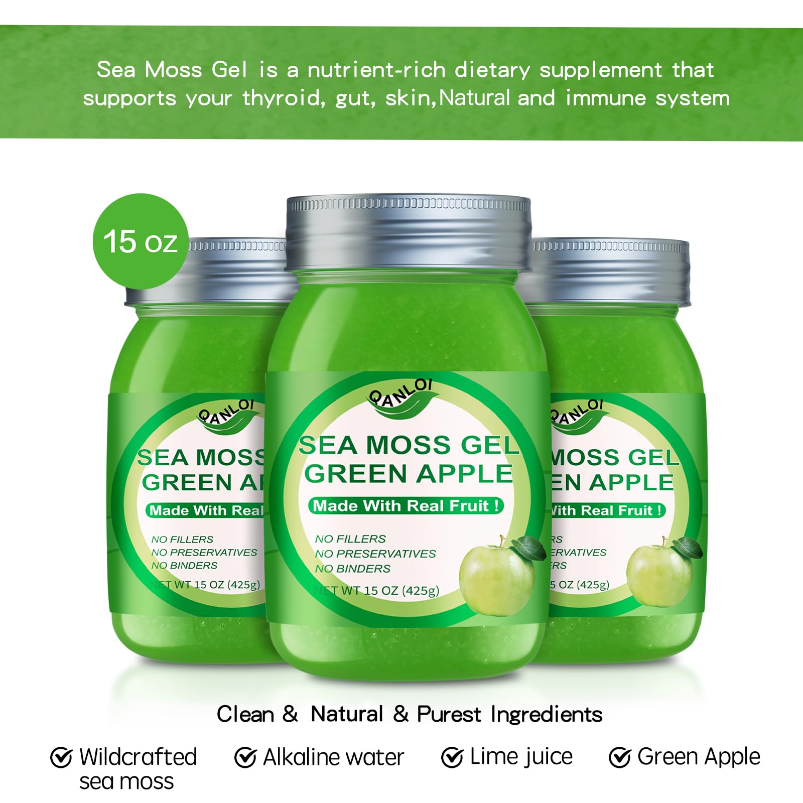 15oz sea moss for wellness