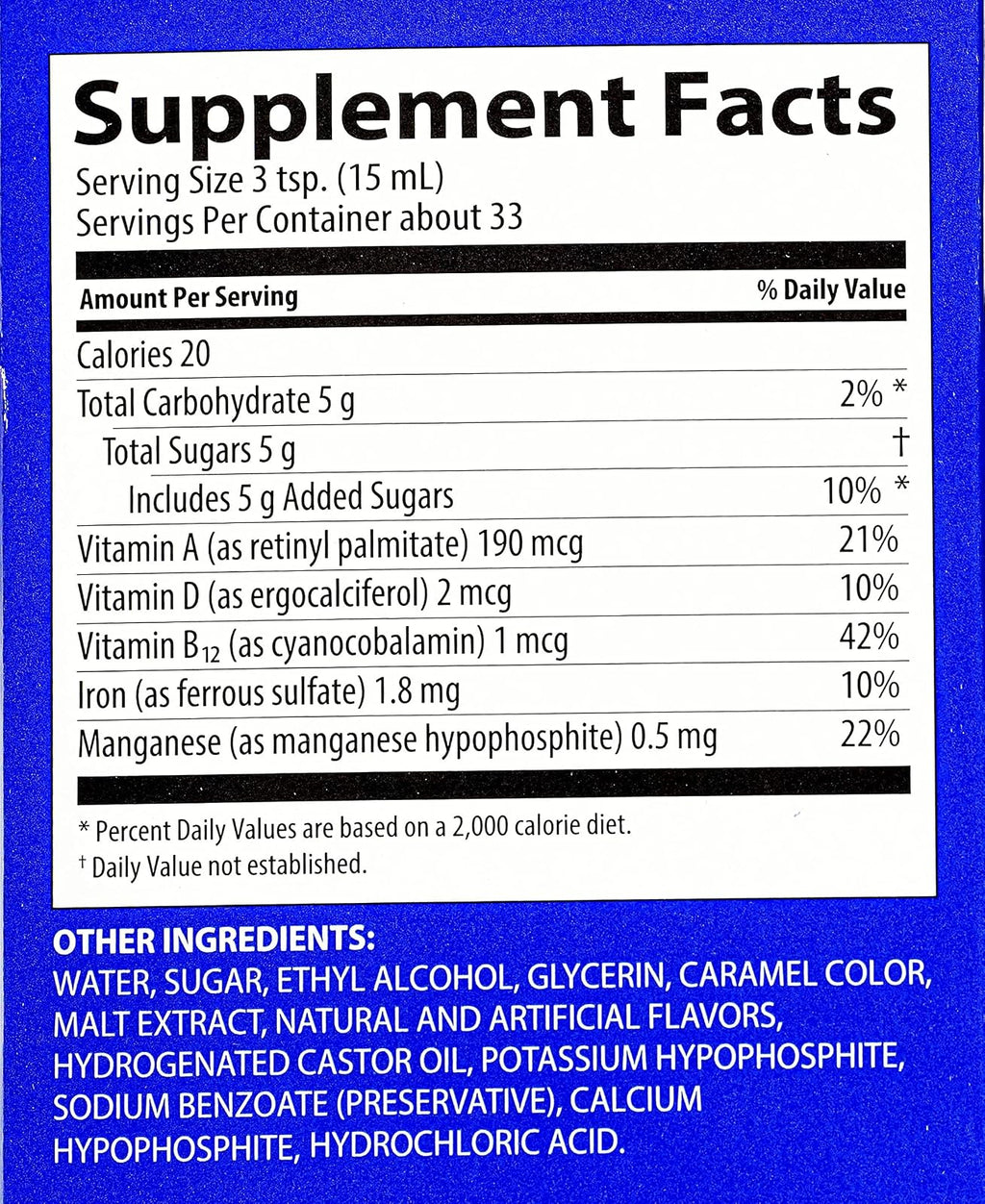 16.9 fl oz iron solution