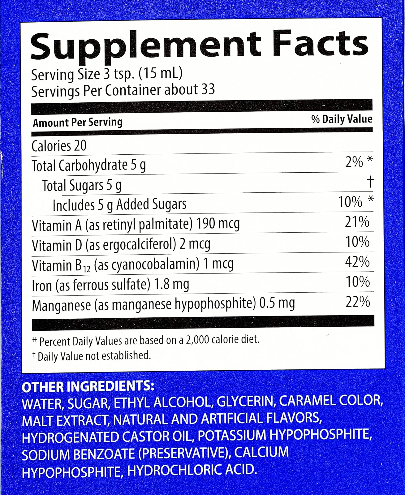 16.9 fl oz iron solution