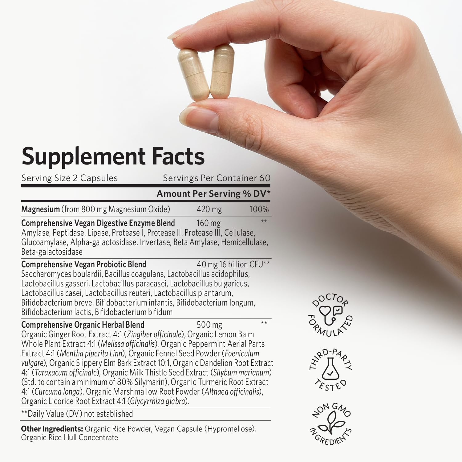 16 billion CFU probiotic capsules