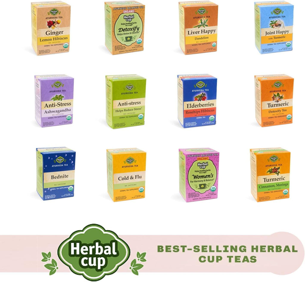 16 count herbal tea variety pack