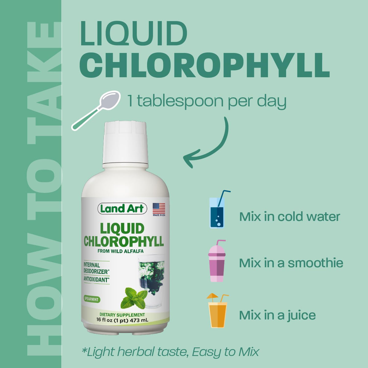 16 fl oz chlorophyll for vitality