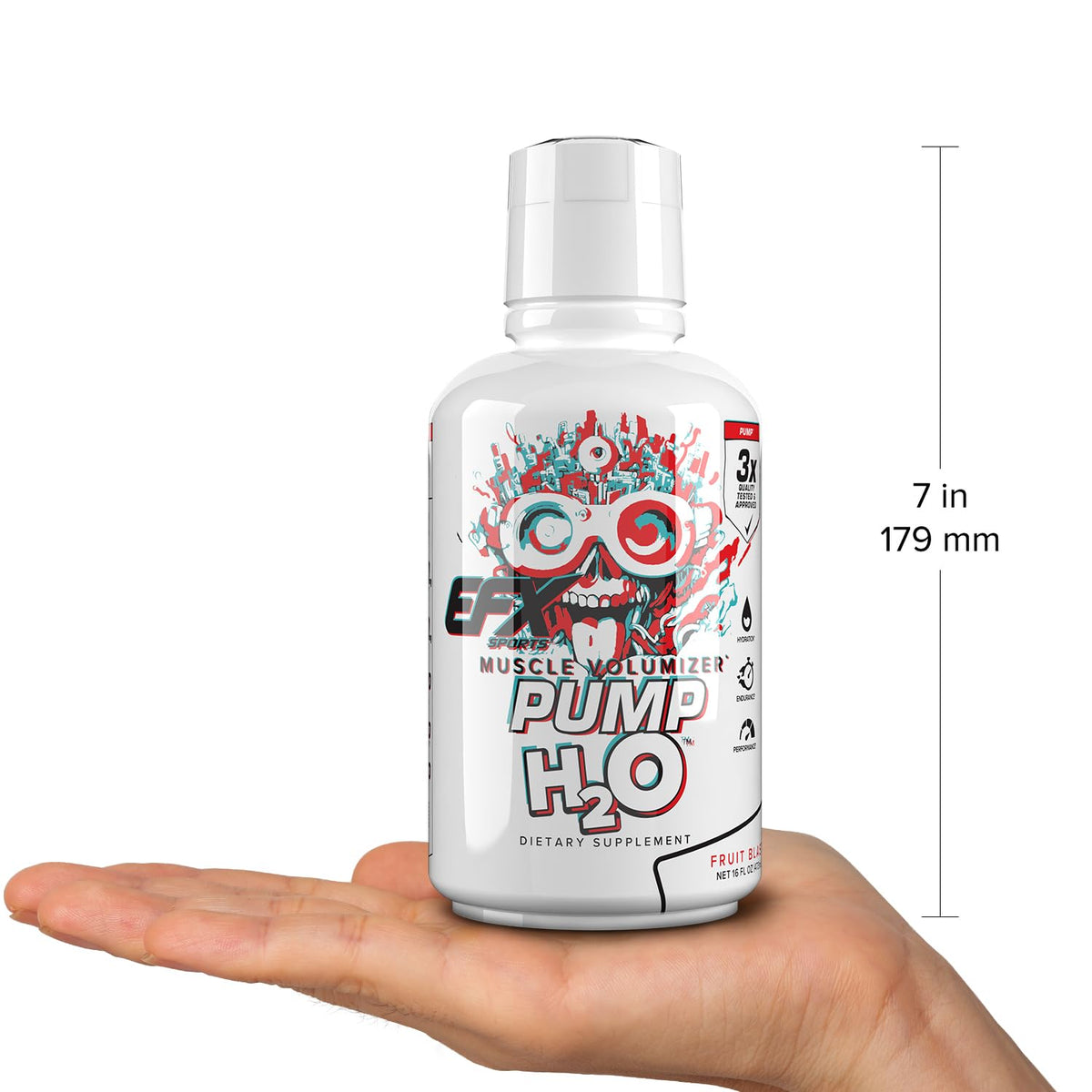 16 fl oz EFX Sports Pump H2O