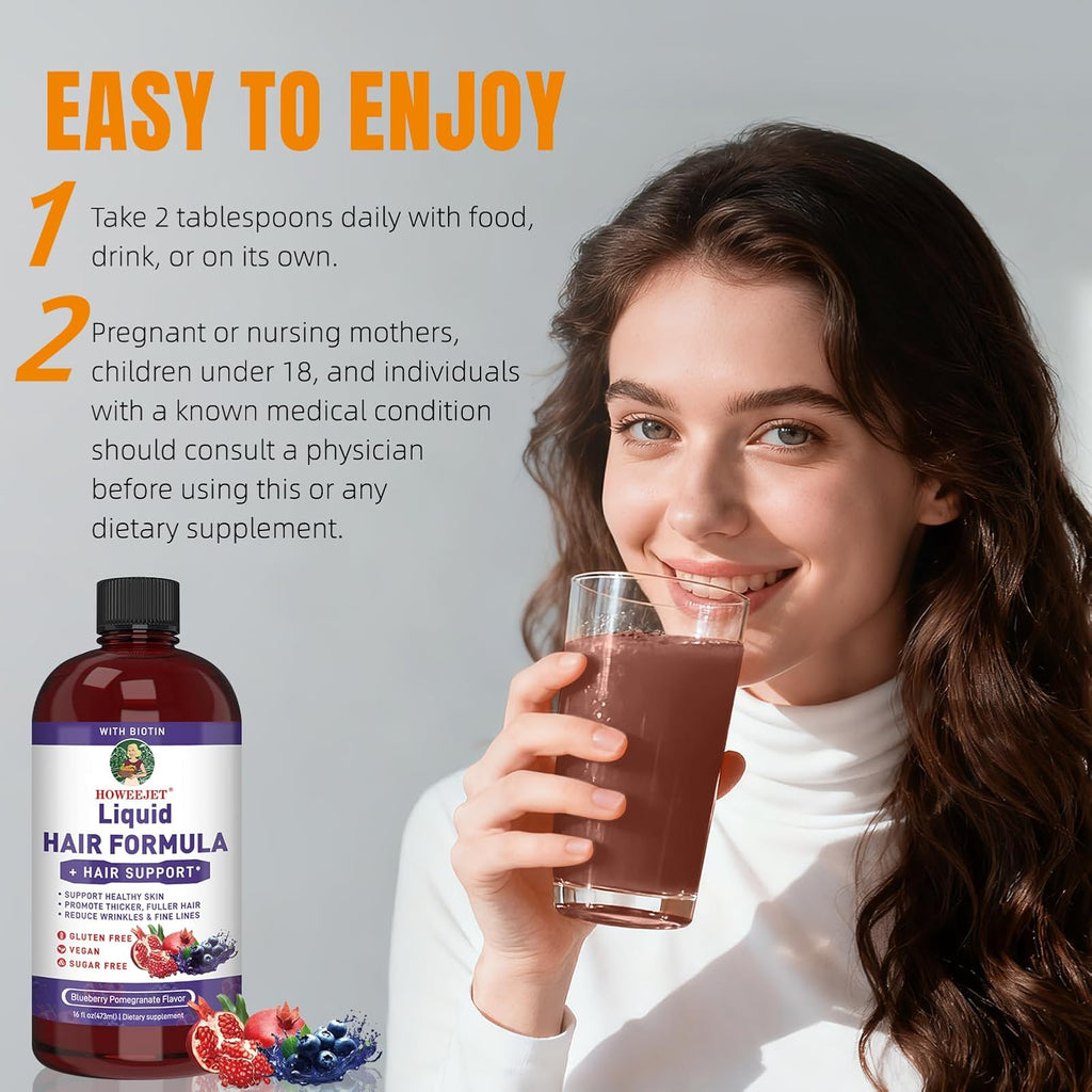 16 Fl Oz hair vitamins for women